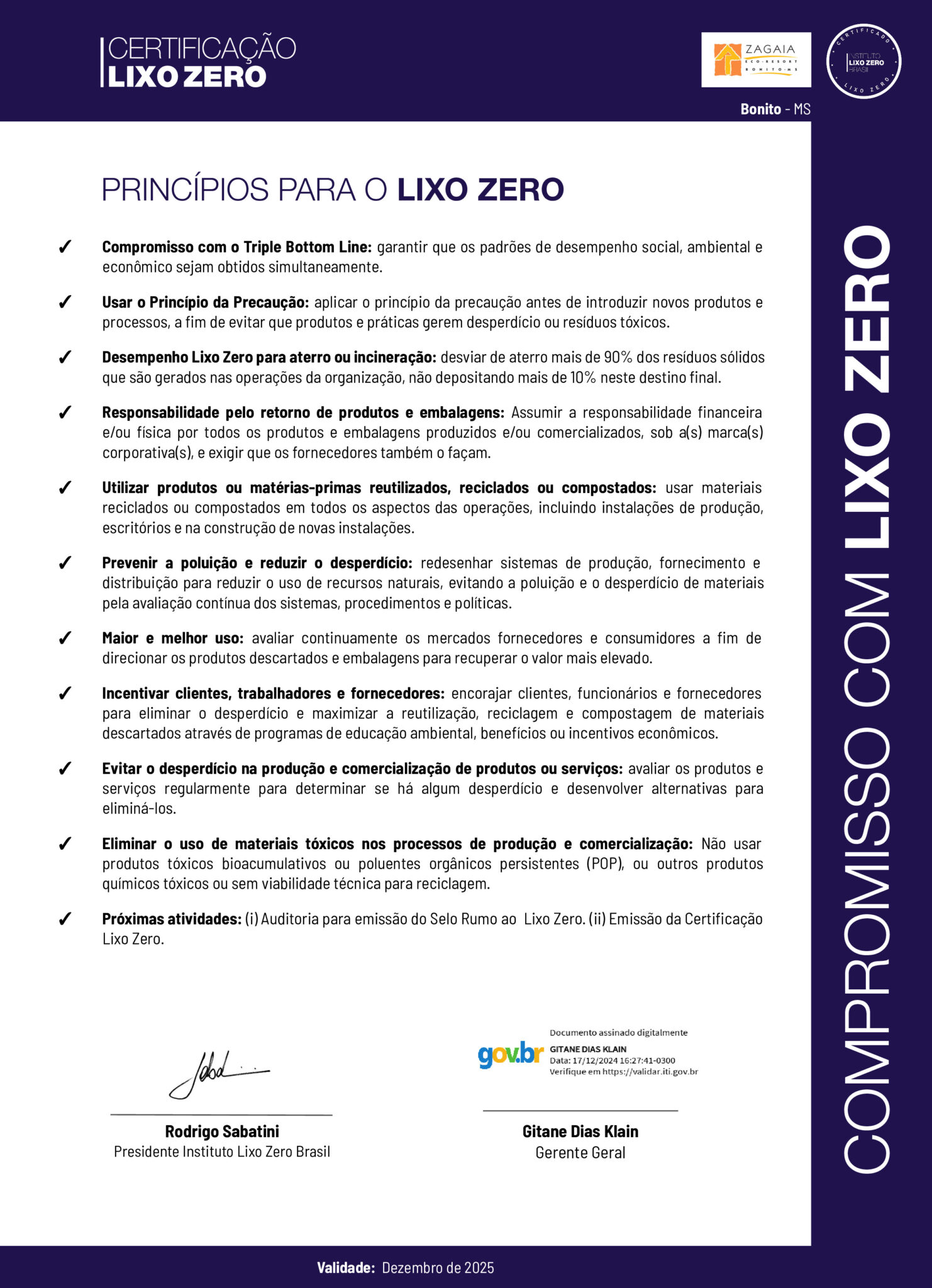 Zagaia Eco Resort - certificacaolixozero.com.br